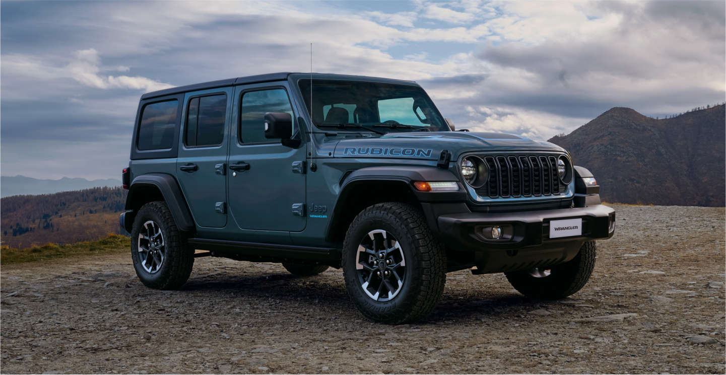 Jeep Wrangler Azul Personalizado