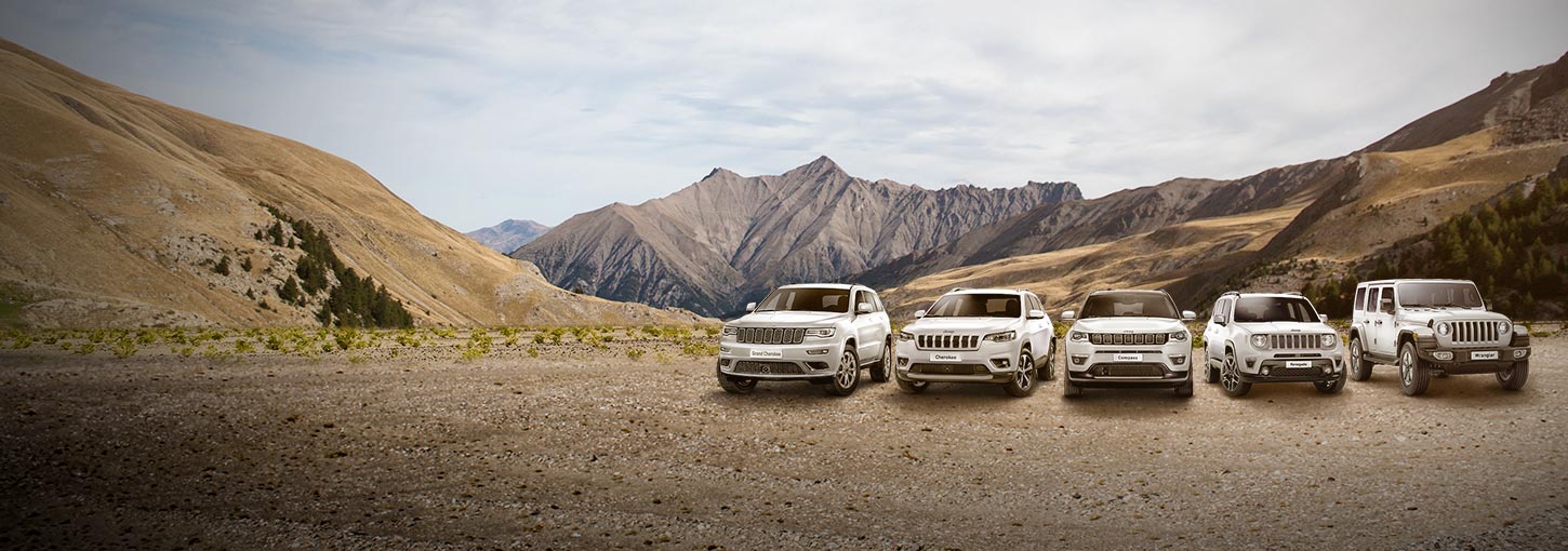 Jeep® 4x4 | Coches todoterreno con sistema 4x4