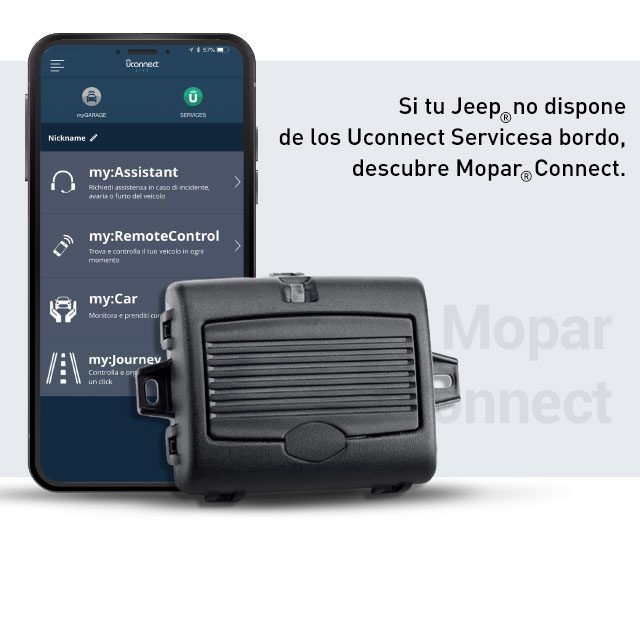 Mopar® Connect | Servicios Conectados Mopar® | Jeep®