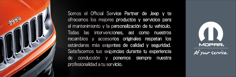 MOPAR te proporciona el mejor cuidado para tu JEEP