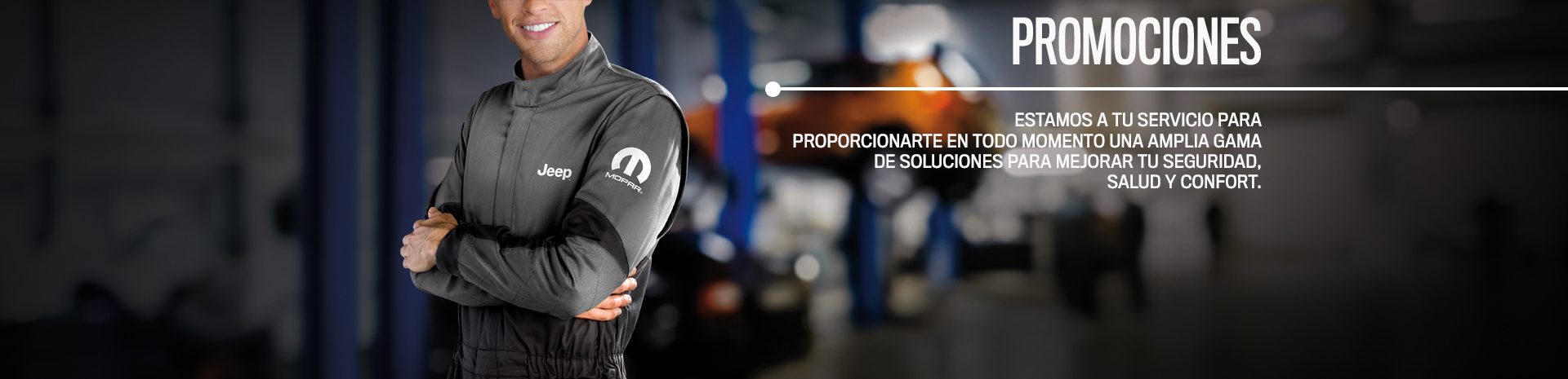 MOPAR te proporciona el mejor cuidado para tu JEEP